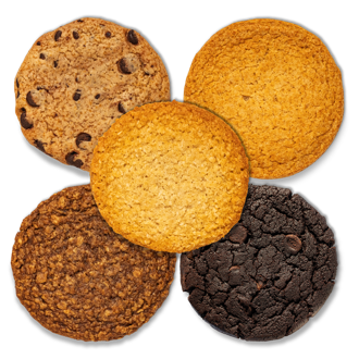 SMALL COOKIE SAMPLER – Fat Badger Bakery Online Store